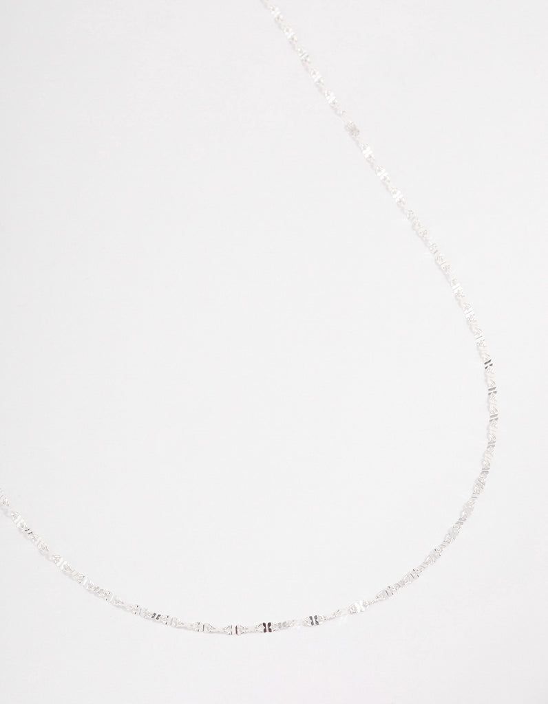 Sterling Silver Infinity Link Chain Necklace - Lovisa