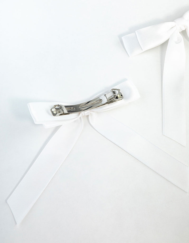 Medium Fabric Double Loop Bows 2-Pack - Lovisa