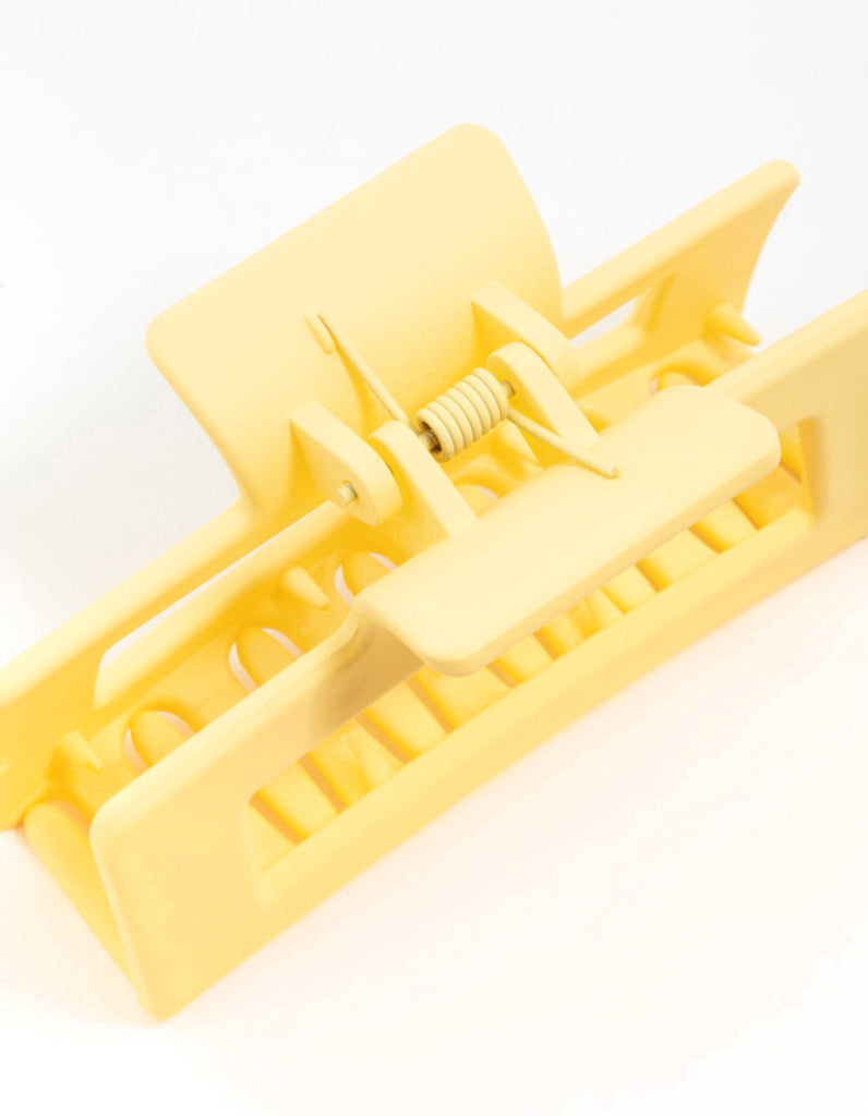 Yellow Small Claw Clip - Lovisa