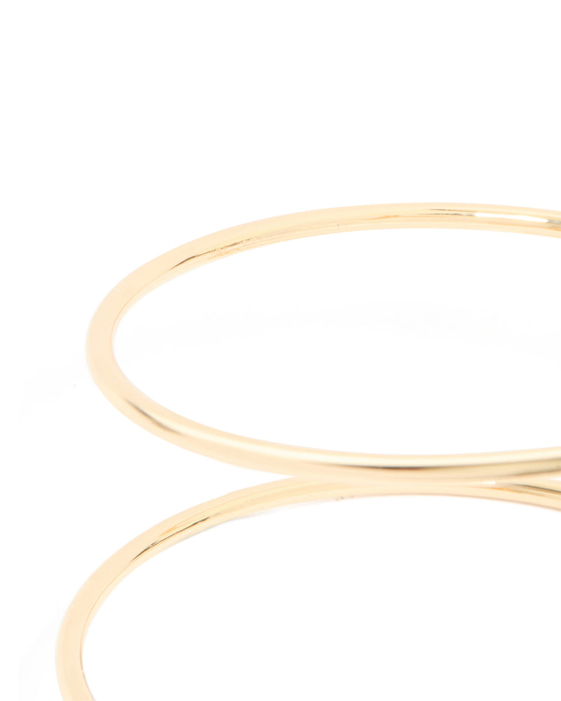 Gold Hammered Sea Star Arm Cuff - Lovisa